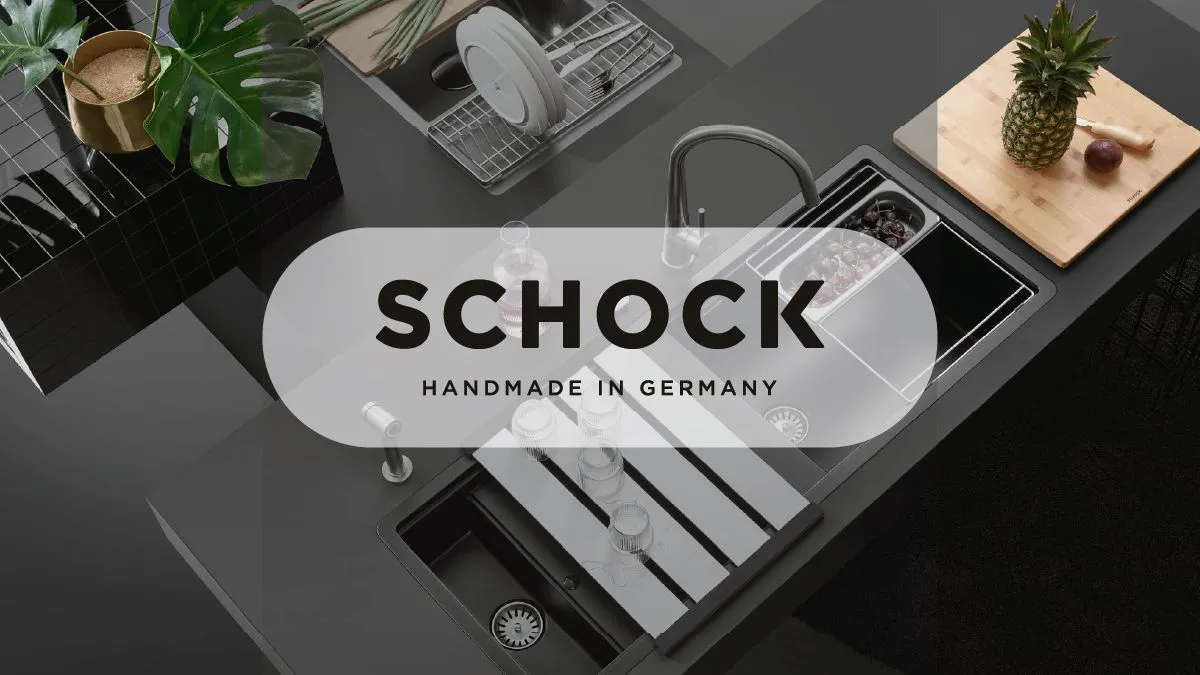 Luxusní dřezy a baterie | Schock